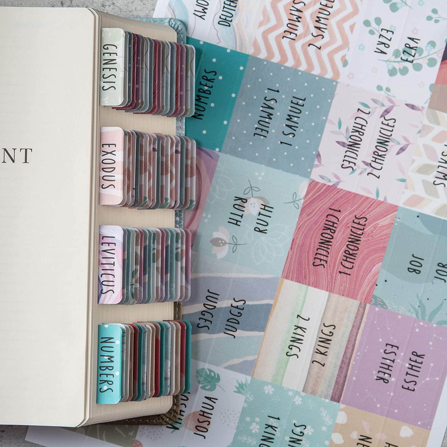 Large Print Free Printable Bible Tabs